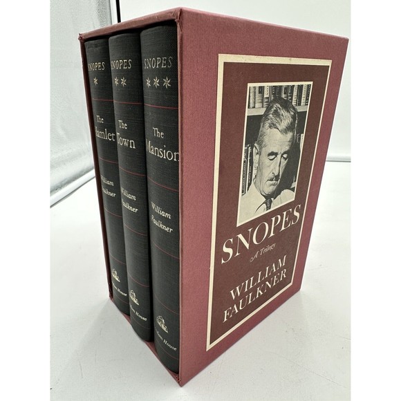 Other | Snopes A Trilogy Hc Box Set The Hamlet The Town The Mansion ...